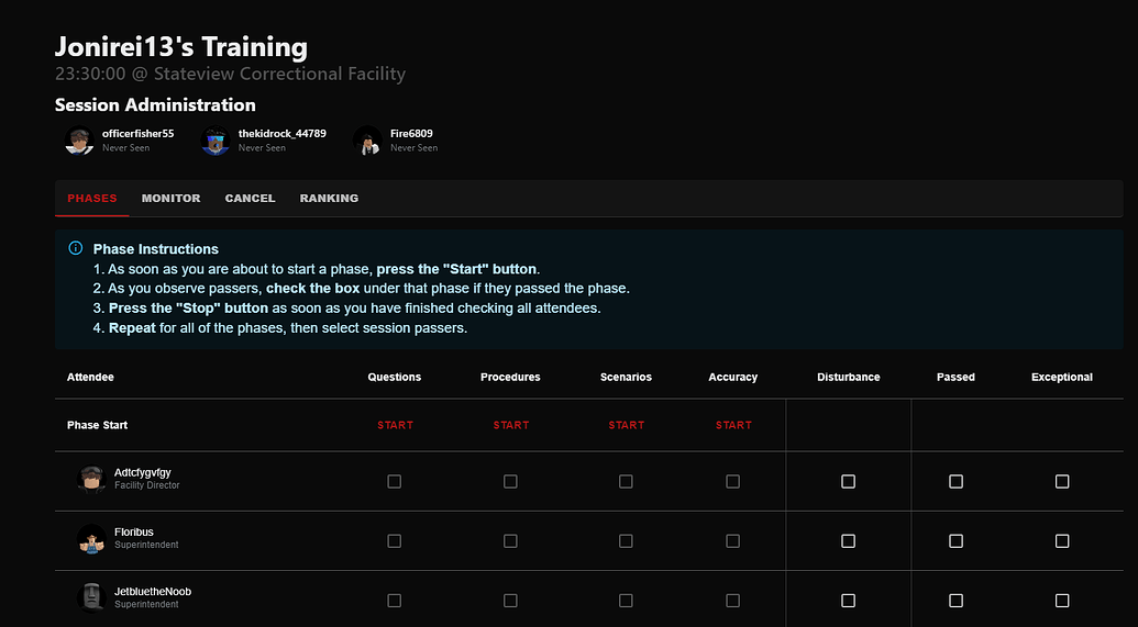 BloxCord Session Guide - Staff Information - Stateview Forums