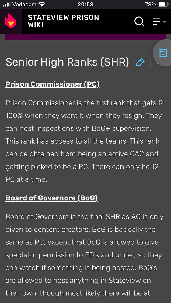 Stateview Prison Wiki - Stateview Discussion - Stateview Forums