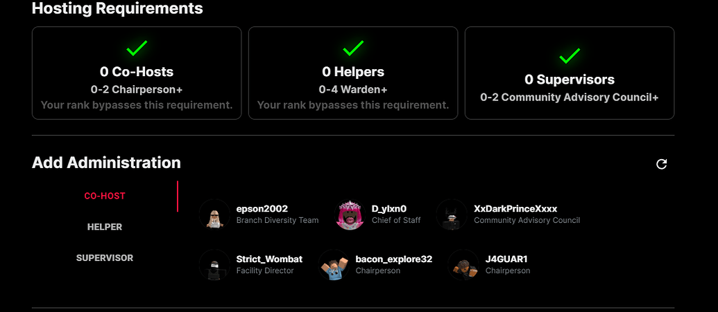 BloxCord Session Guide - Staff Information - Stateview Forums