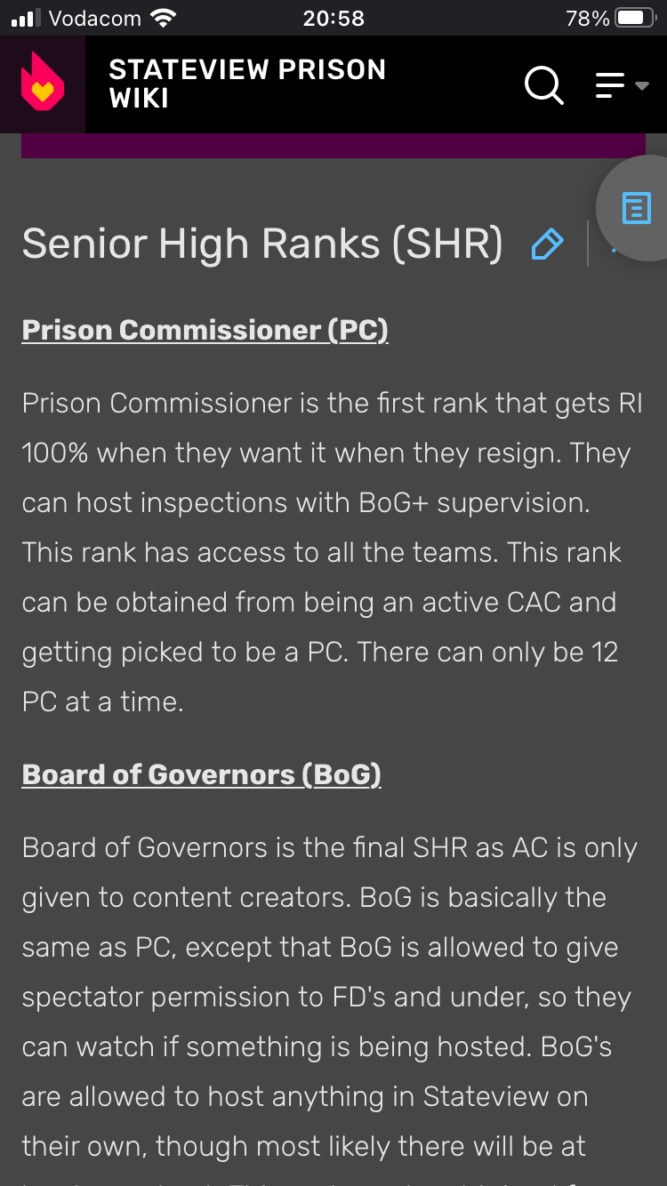 Stateview Prison Wiki - Stateview Discussion - Stateview Forums